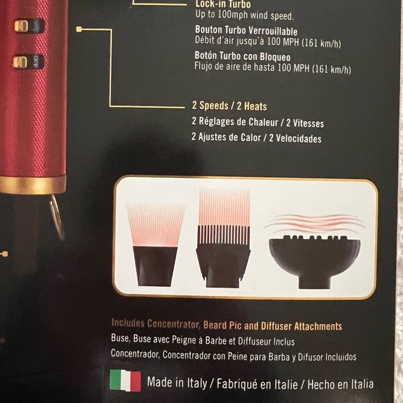 BaByliss | Other | Babyliss Pro Red Fx High Performance Turbo Hair ...